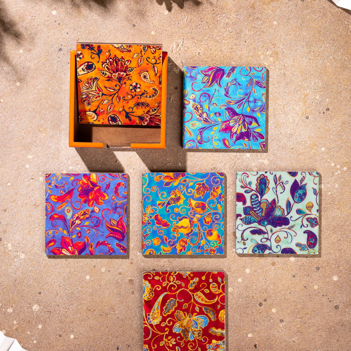BATIK ART COASTERS – LIMS Legacy Singapore