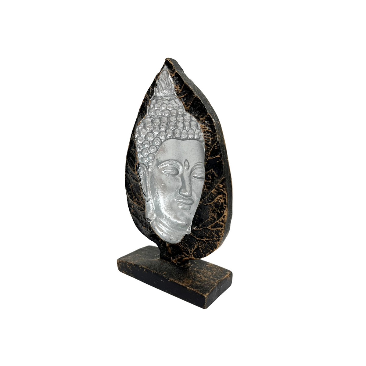 3D BUDDHA LEAF SILVER – LIMS Legacy Singapore