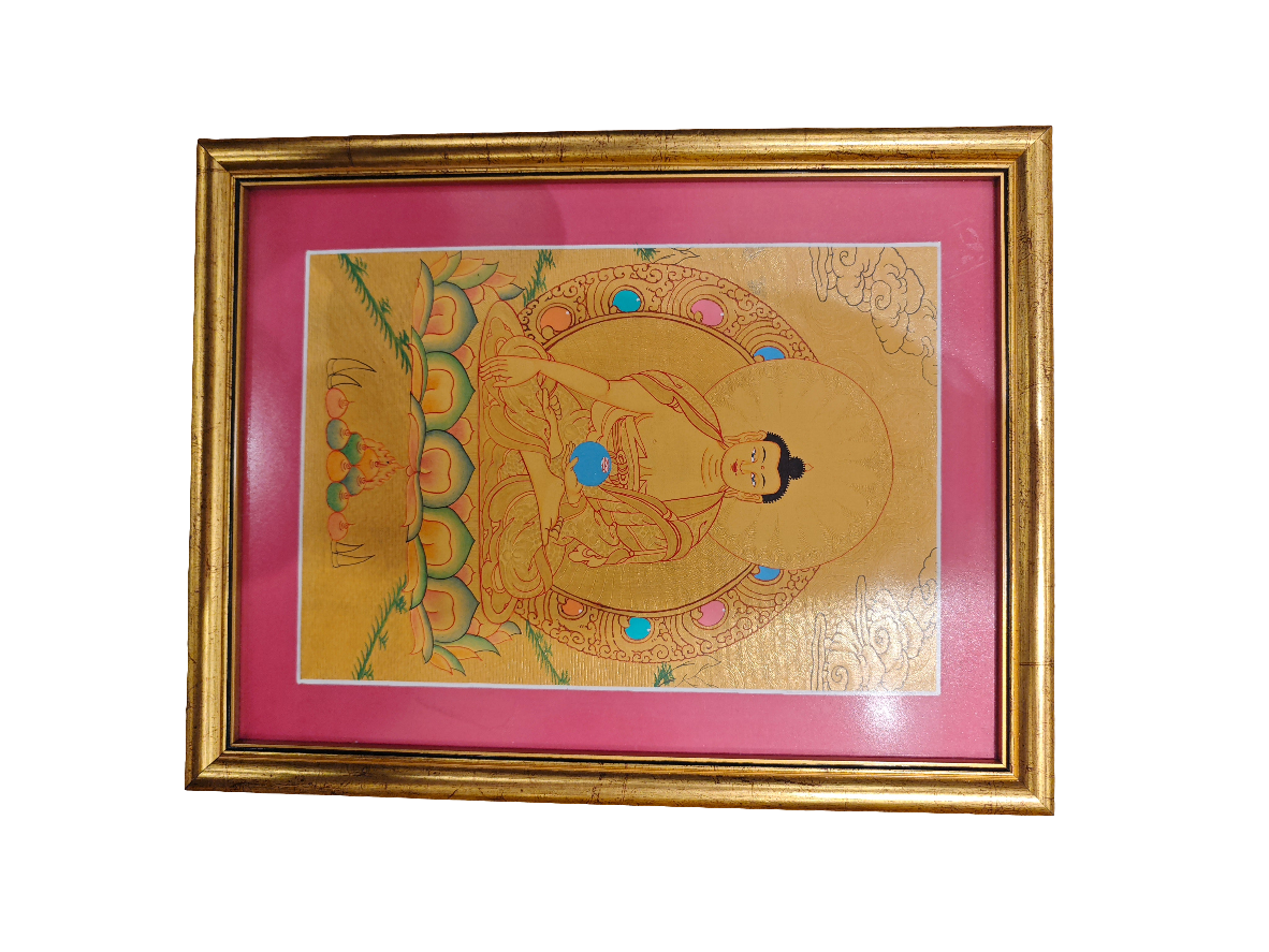 NEPALESE THANGKA PAINTING WITH FRAME – LIMS Legacy Singapore