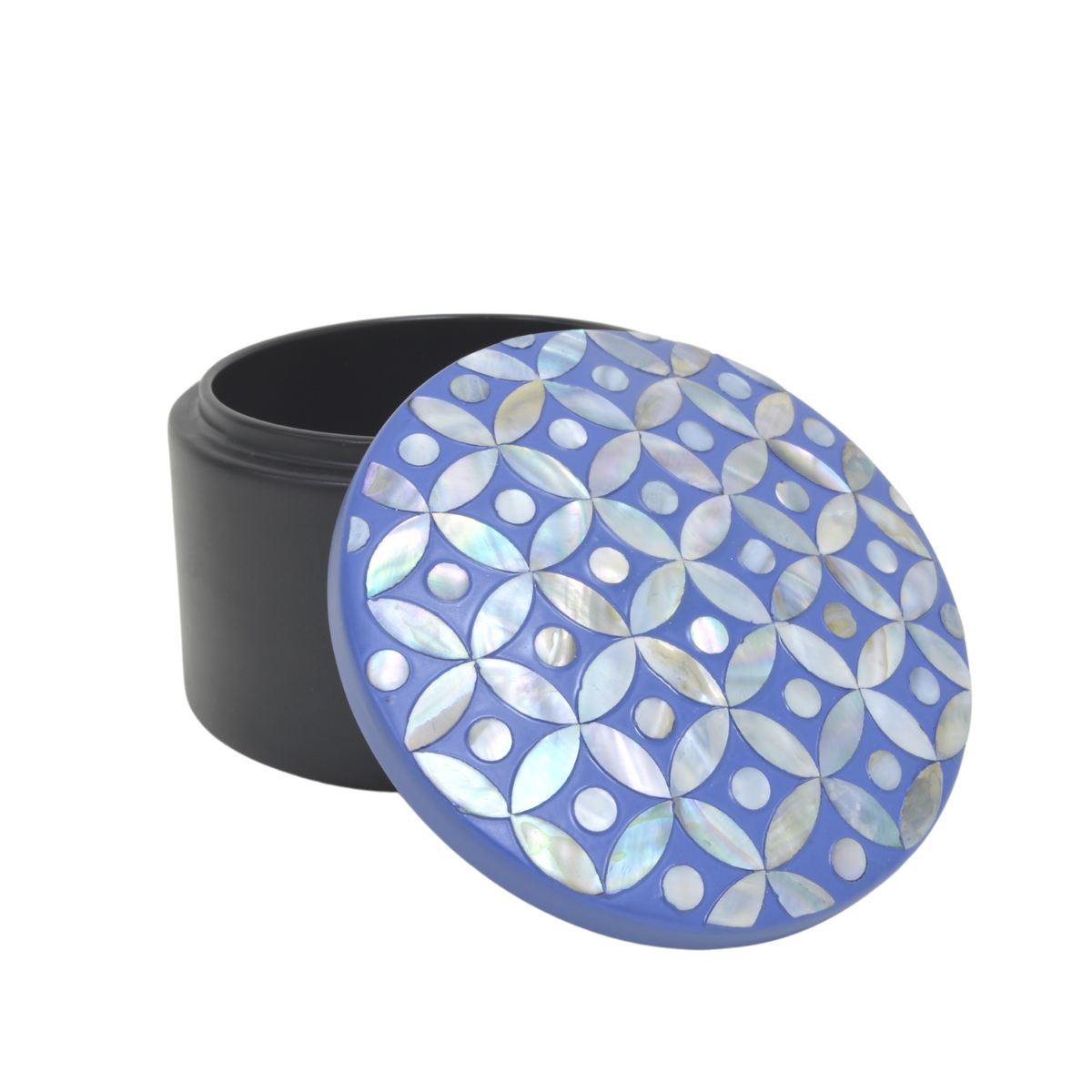 ROUND BOX SHELL COIN BLUE L – LIMS Legacy Singapore